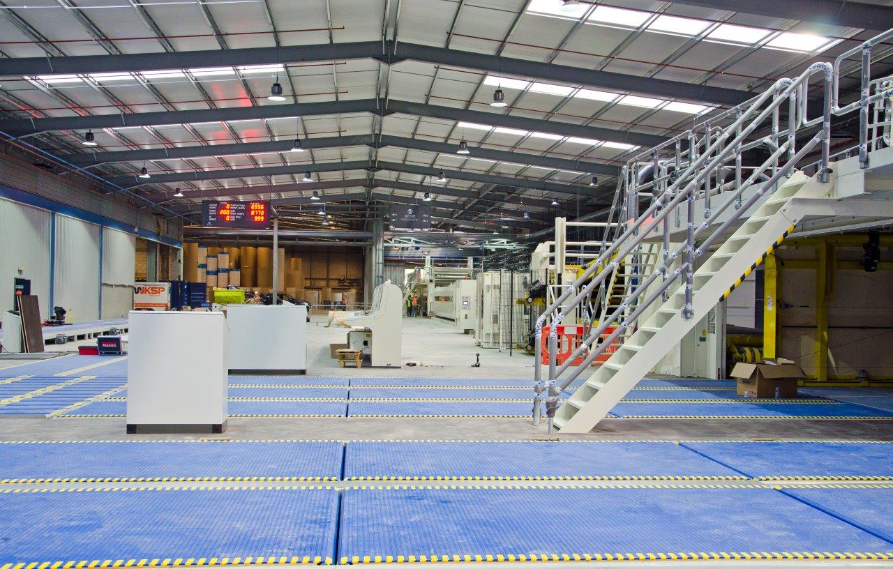 BHS Corrugator Installation Progression - board24